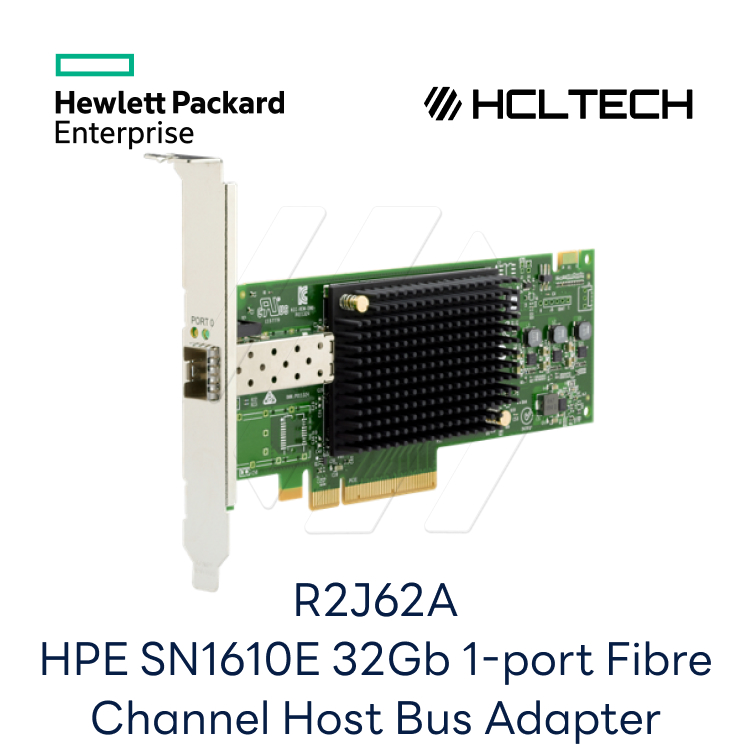 R2J62A HPE SN1610E 32Gb 1-port Fibre Channel HBA : 에이치씨엘테크
