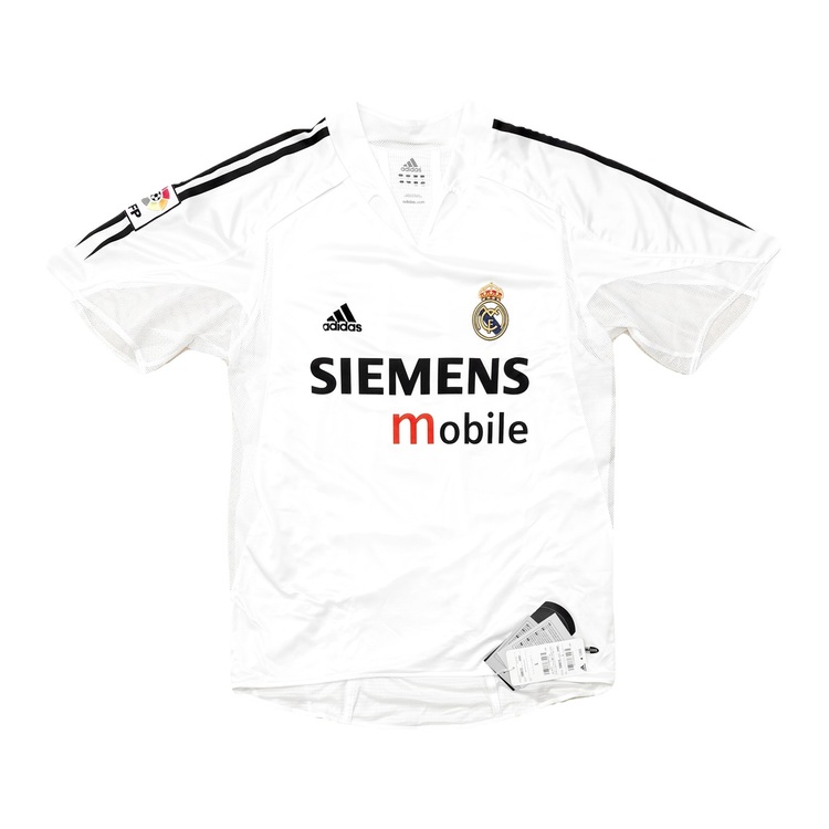 [ 188613 ] Adidas Real Madrid 04/05 Home Player Version 해외 L BNWT