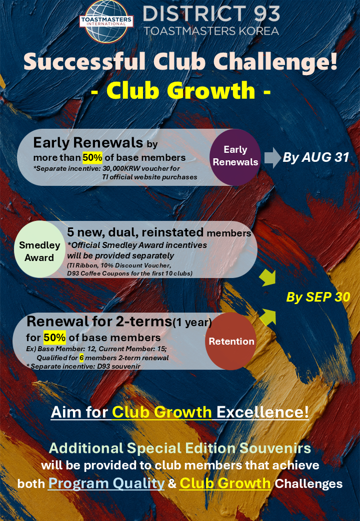 Toastmasters International - New Member Fee Increase ($20 USD -> $25 ...
