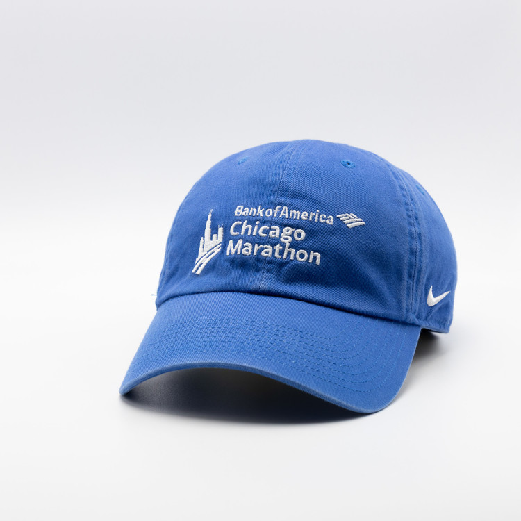 NIKE CHICAGO MARATHON BLUE HAT : Paramade Pickers (파라메이드피커스)