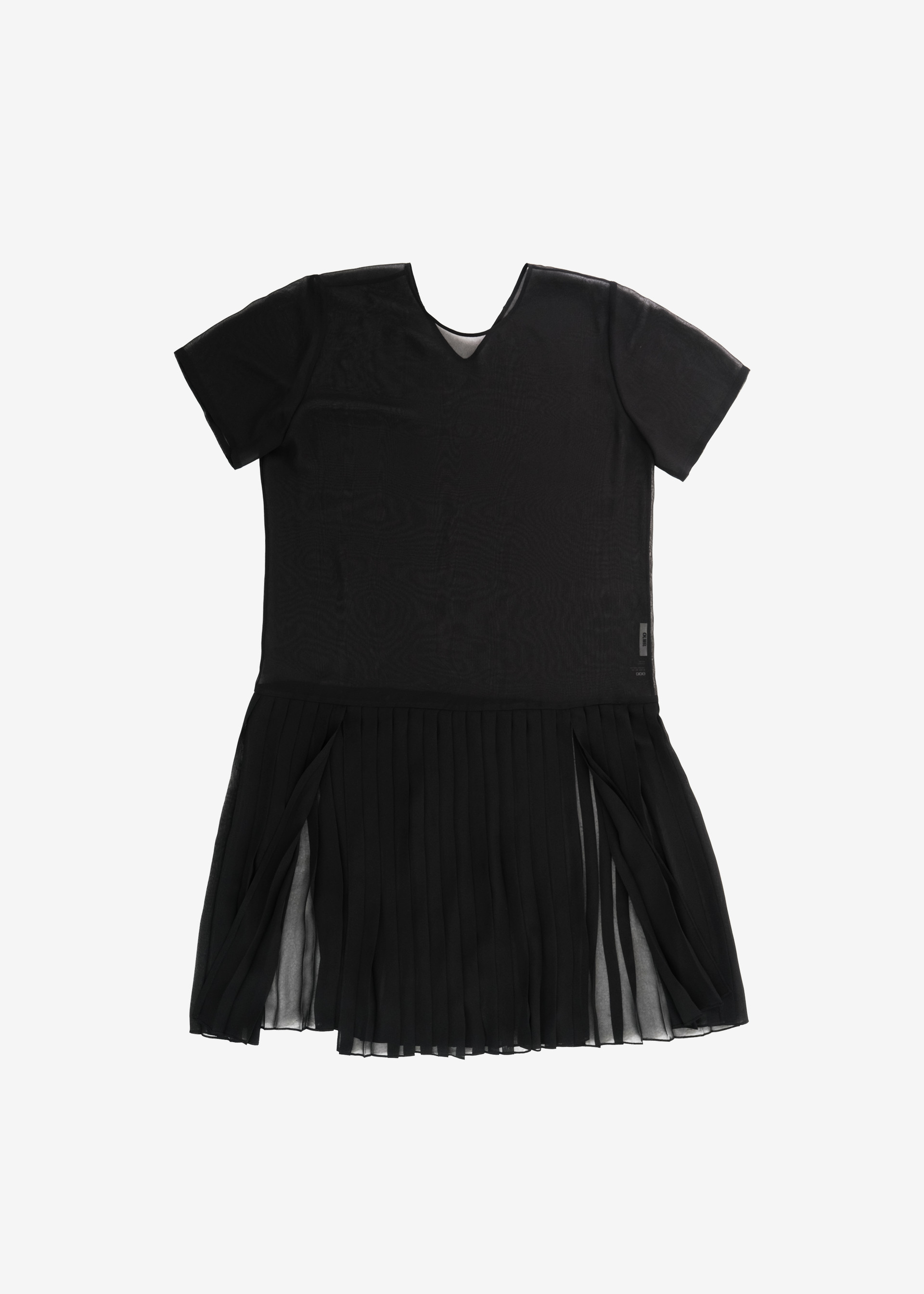 MAEDEUB LAYERED JEONHAENG-UT DRESS : P15-1 • BLACK : 오우르 OUWR