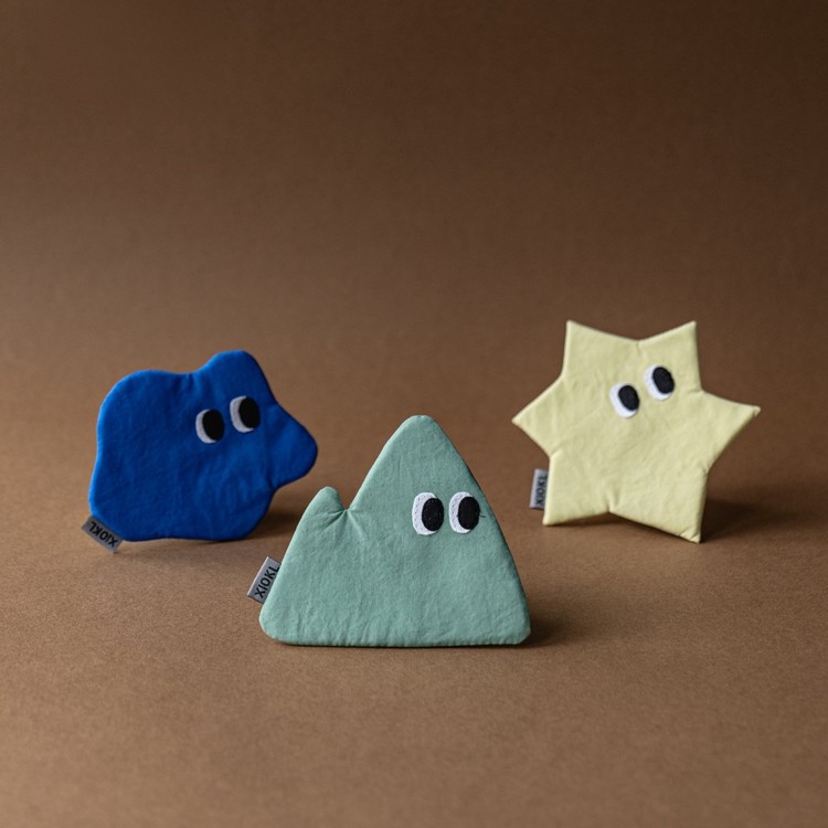 [xiokl] 부바-키키 시리즈 : 부바 코스터 | 파랑 : MAKEFOLIO 메이크폴리오