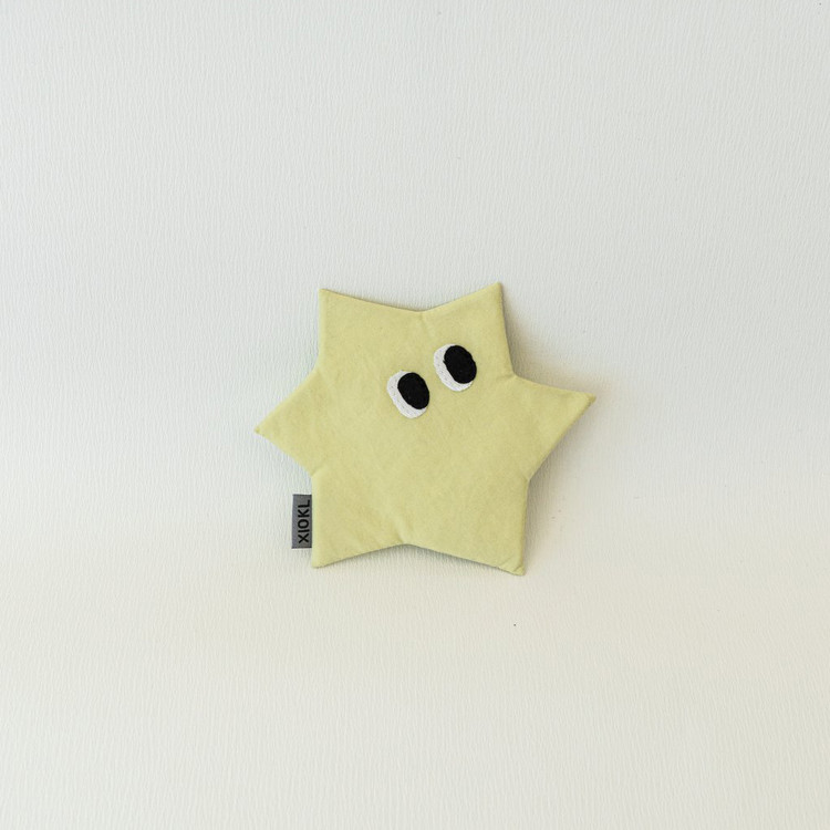 [xiokl] 부바-키키 시리즈 : 키키 코스터 | 노랑 : MAKEFOLIO 메이크폴리오