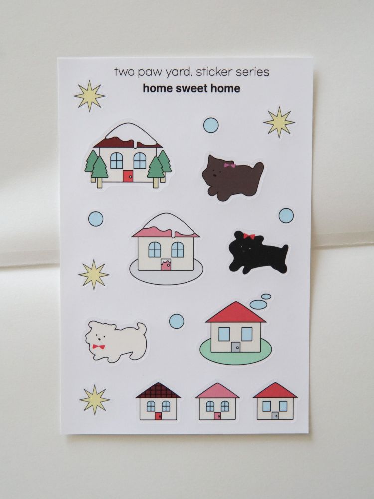 home sweet home sticker : 투포우야드