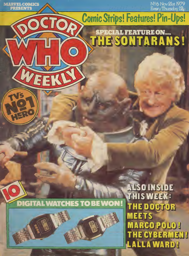 닥터후 위클리 6호 - Doctor Who Weekly #6 (1979-11) : DDN eBook
