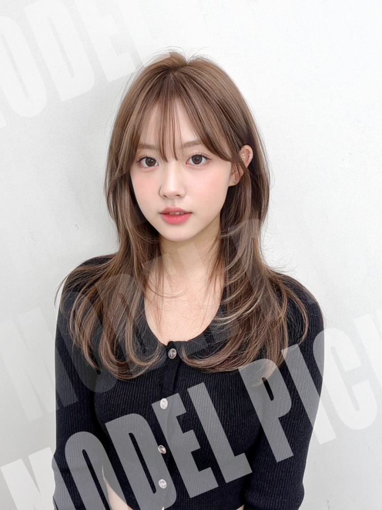 AI model-9123 : 모델픽 | AI 헤어·뷰티 모델, 인스타 예약사진 단독컷