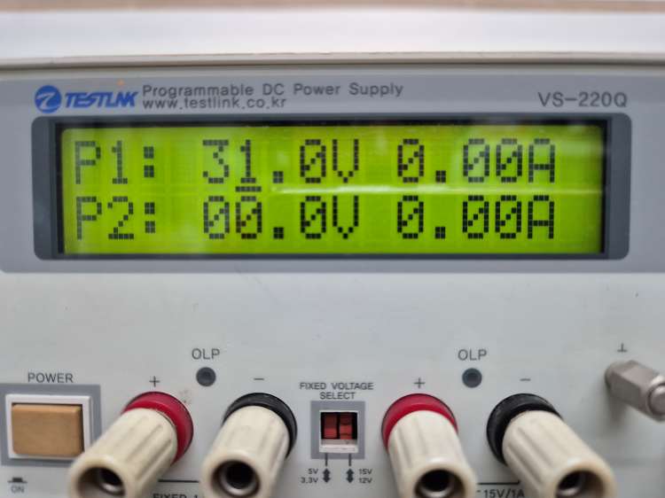 TESTLINK VS-220Q Programmable DC Power Supply 32V3A 2CH : 엠아이티솔루션