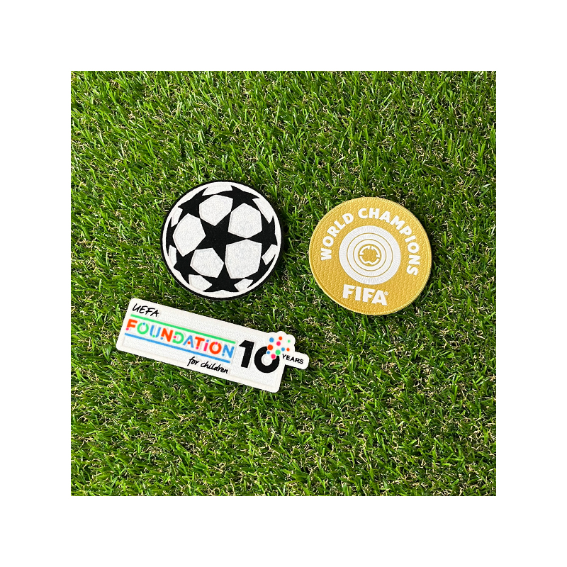 25/26 UCL Star Ball + Foundation 10th + CWC Winner PATCH (Chelsea ...