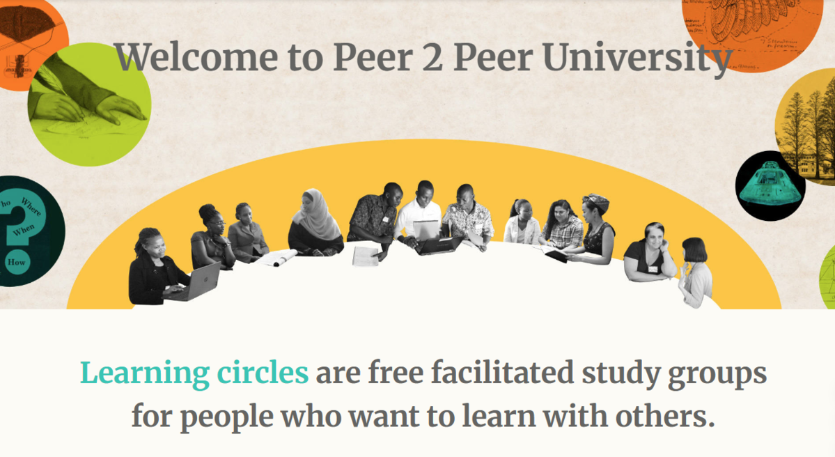 Peer 2 Peer University (P2PU): 동료 학습을 통한 평생 교육 : 엣지 교육 콘텐츠