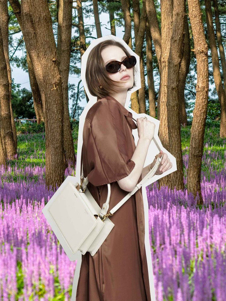 (HIEMS COR) 59 LIBER SHOULDER BAG SAND CREAM : wink. - Global B2B ...