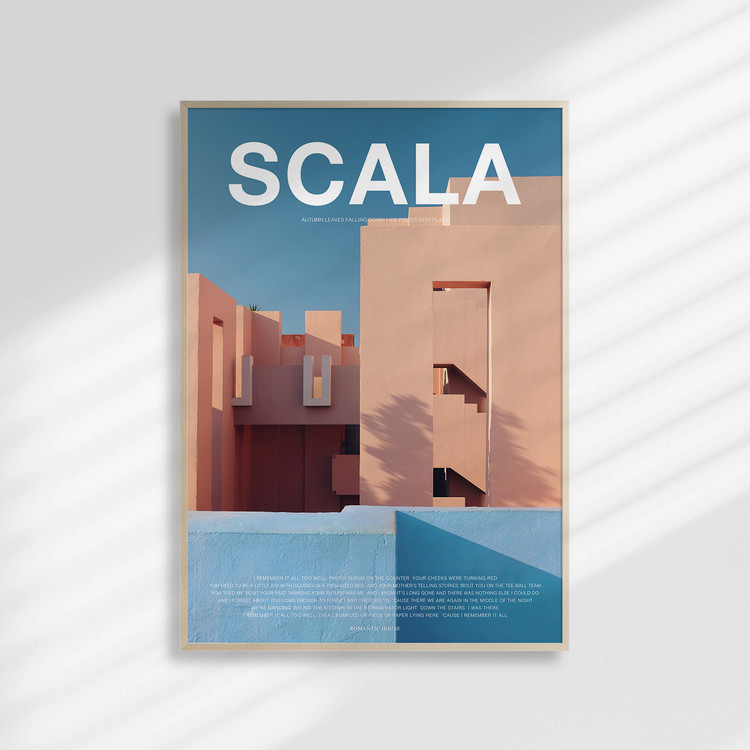 로맨틱하우스 미드센츄리 포스터 SCALA NO.016 [MID CENTURY POSTER SCALA NO.016]