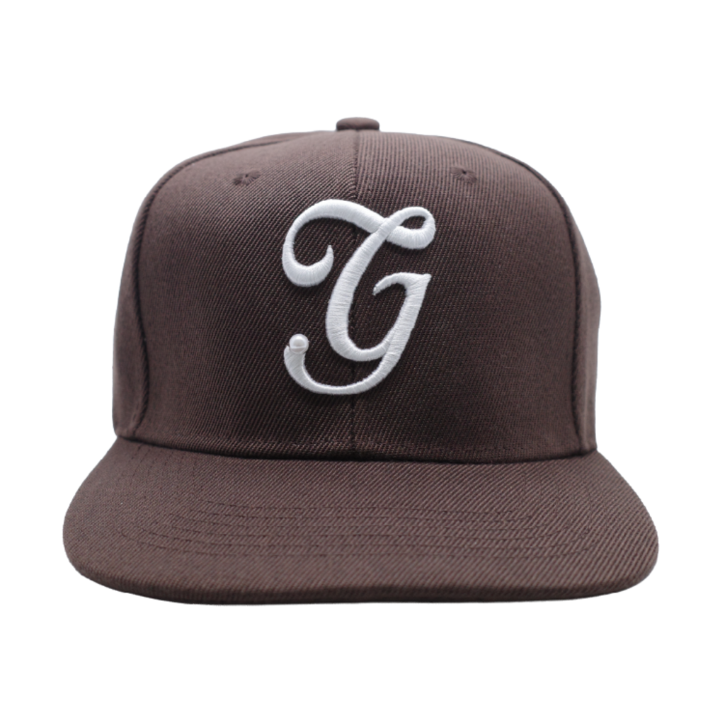 TG logo snapback [brown] : TOKEN GIFT