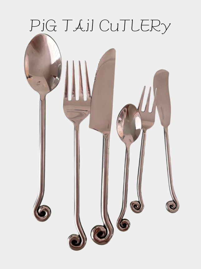 Pig tail cutlery : 퐁드타블레