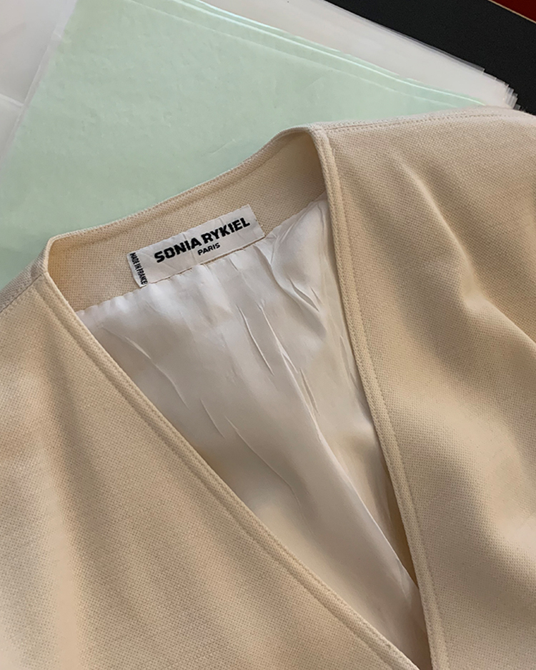 80's "Sonia Rykiel" pure new wool Jacket (France) : lilisun