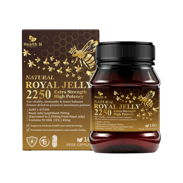NATURAL ROYAL JELLY 2250 Extra Strength High Potency : Natural Pharma ...