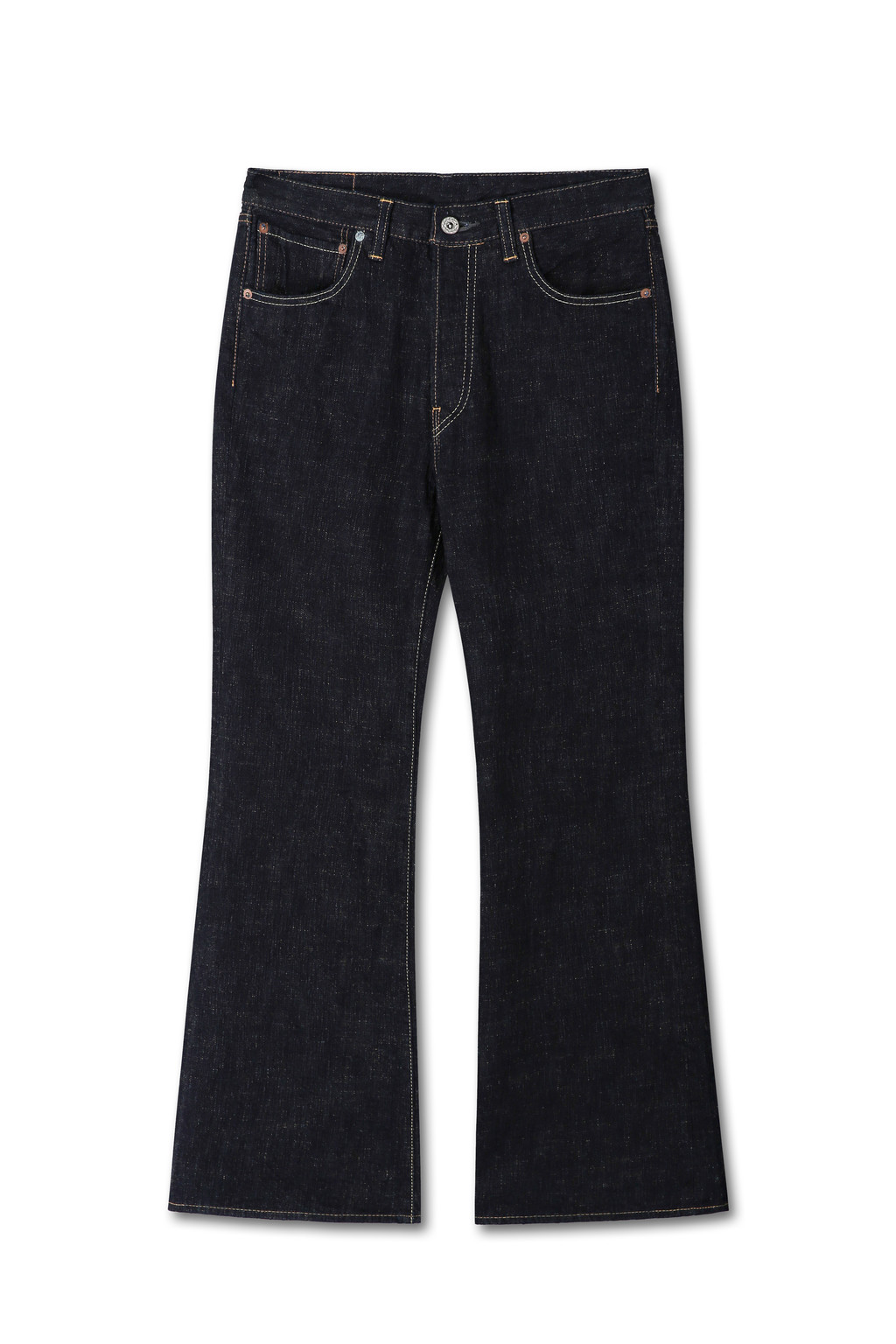 Kasuri Shunko - Indigo (Bootcut) : 키바타 (KIBATA)