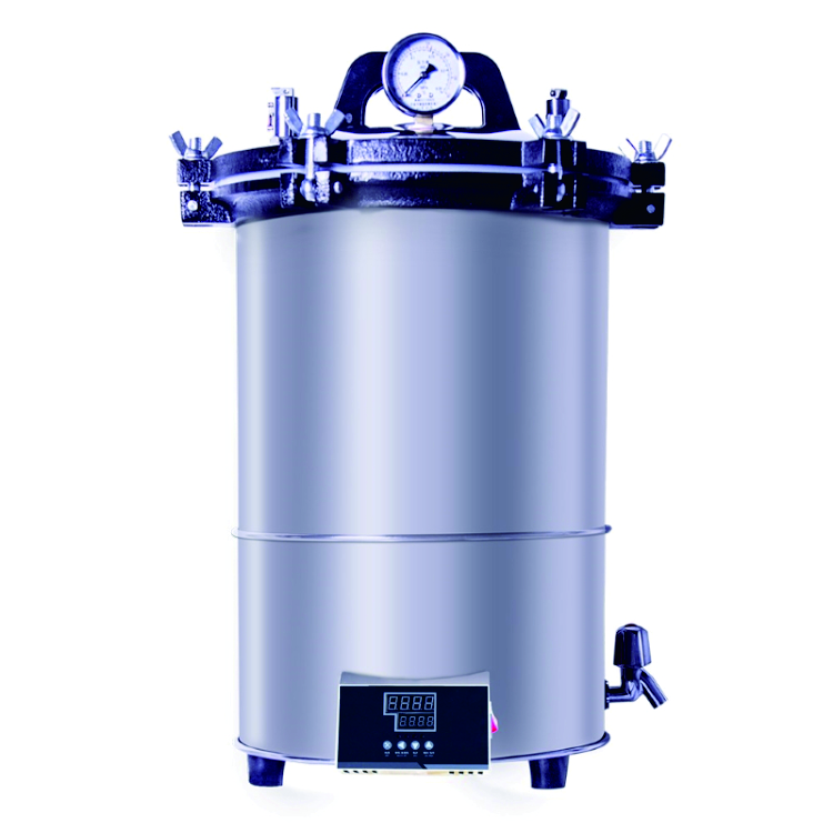 24L Steam Sterilizer Small Autoclave Portable Autoclave : CHEMCOKOREA 켐코코리아