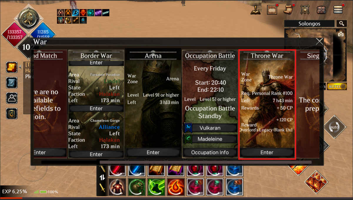 The Battle for the Throne : TriwarM Global: Epic Faction War MMORPG (PC ...