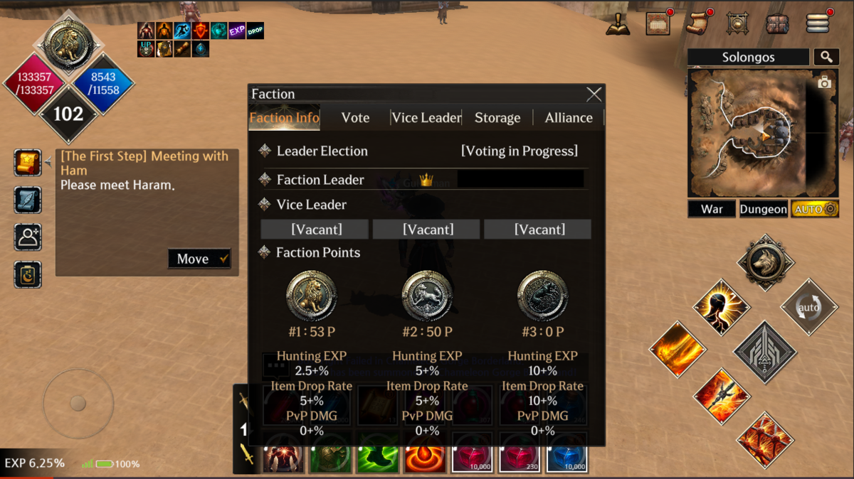 Faction Points system : TriwarM Global: Epic Faction War MMORPG (PC ...