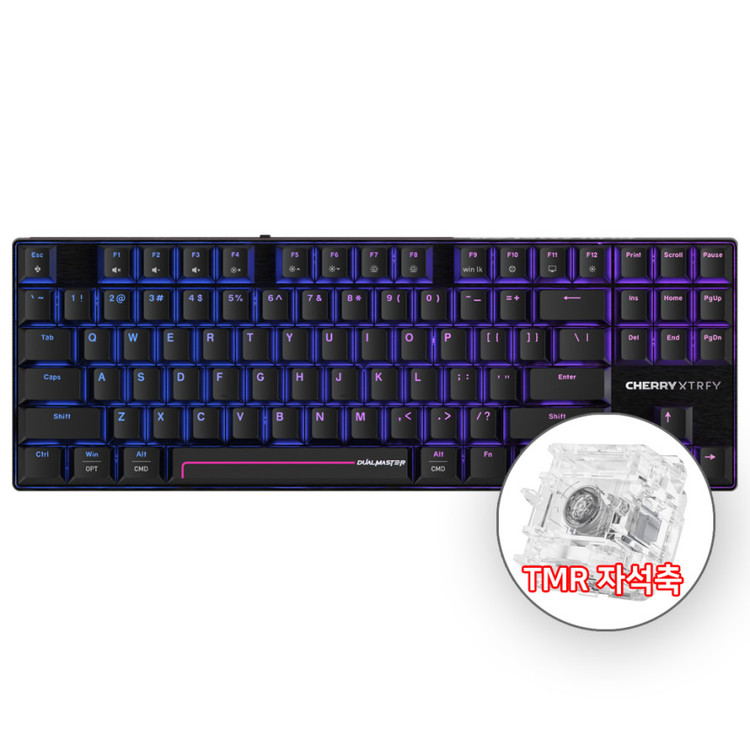 CHERRY XTRFY MX 8.2 PRO TMR 8K 무선 래피드트리거 블랙, MK 스위치 : 스웨그키 공식 온라인 스토어