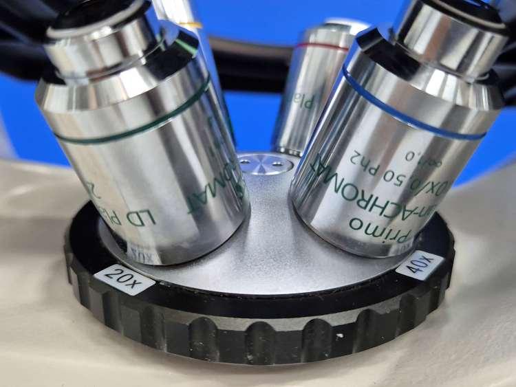 ZEISS Primo Vert Inverted Phase Contrast Microscope 도립 위상차 현미경 : 엠아이티솔루션