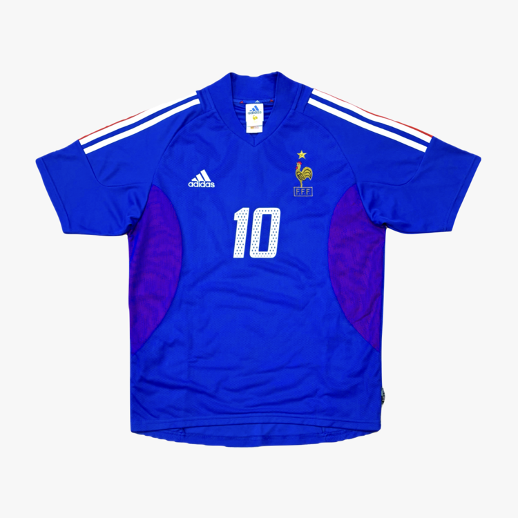 [ 298742 ] Adidas France 02/04 Home Zidane 10 S