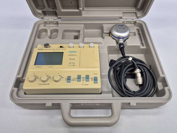RION Vibration Level Meter VM-52 / Vibration Pickup PV-83B 리온 진동계 : 엠아이티솔루션