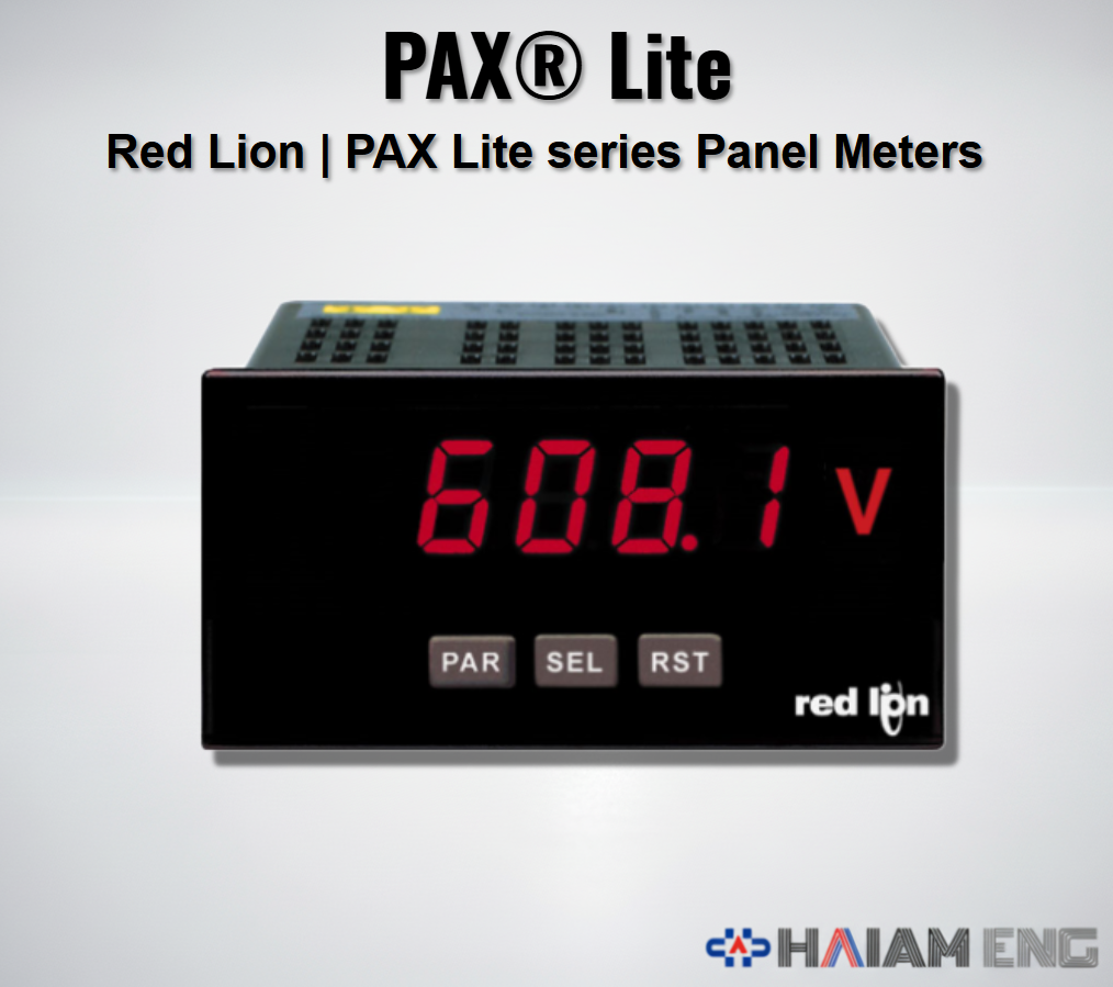 Red Lion PAX Lite 시리즈 다기능 패널 미터 - 전 라인업 (Total 20 Models) | (주)해암이엔지 ...