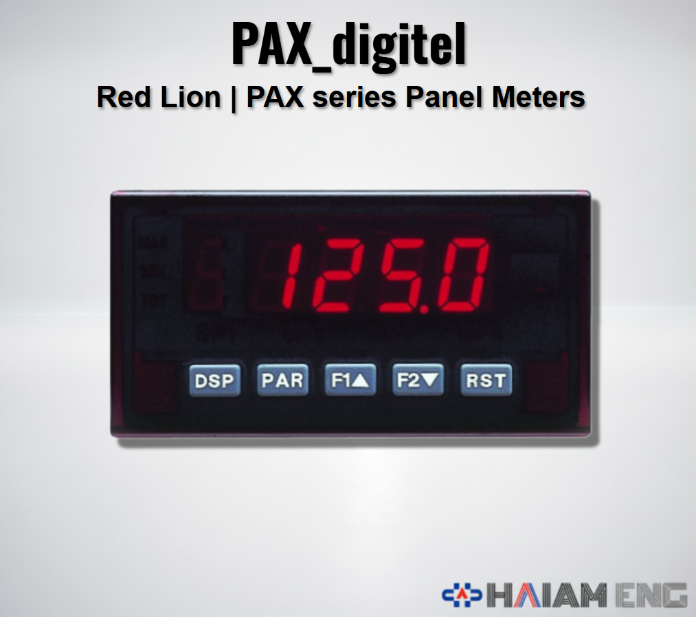 Red Lion PAX 시리즈 고기능성 디지털 패널 미터 - 카운터/레이트/듀얼 (전 모델 포함) | (주)해암이엔지 : (주 ...