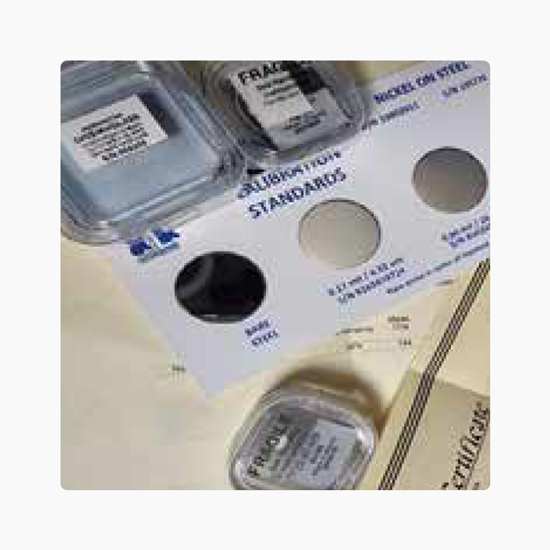 XRF용 도금두께 표준시편