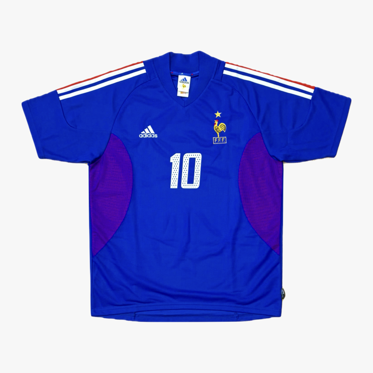 [ 298742 ] Adidas France 02/04 Home Zinedine Zidane 10 M