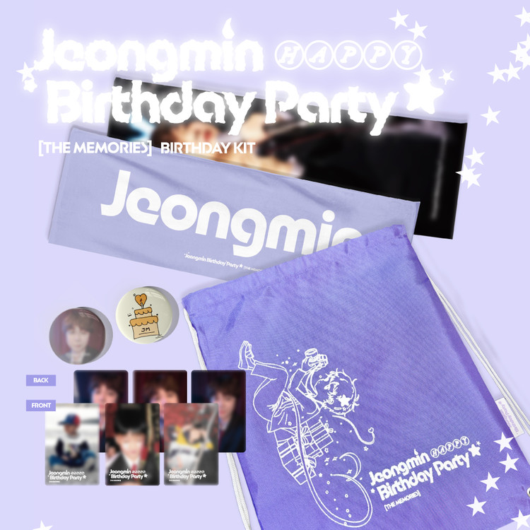 Jeongmin Happy Birthday Party [THE MEMORIES] BIRTHDAY KIT : inmyroom