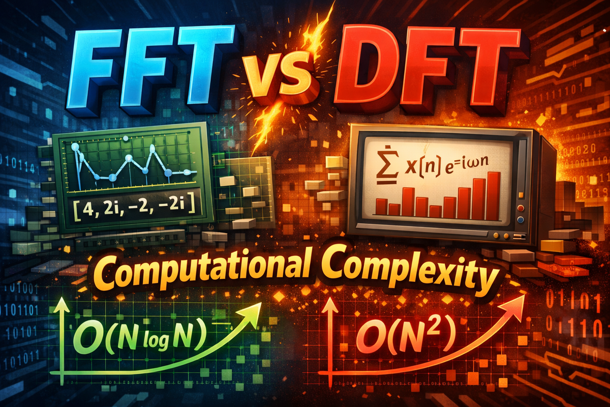 FFT vs DFT: Computational Complexity Explained Properly : MALMIJAL-M Blog