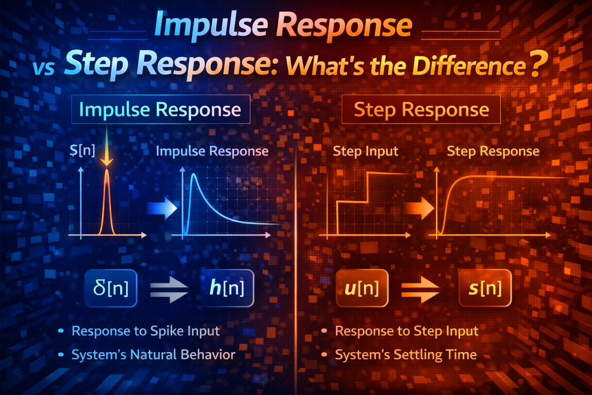 Impulse Response vs Step Response: What’s the Difference? : MALMIJAL-M Blog