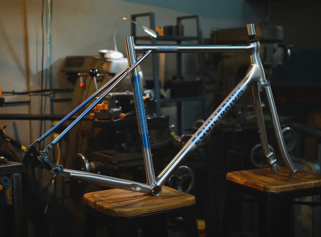 Custom Works - Full Titanium All Road Frameset : Equilibrium Custom Works