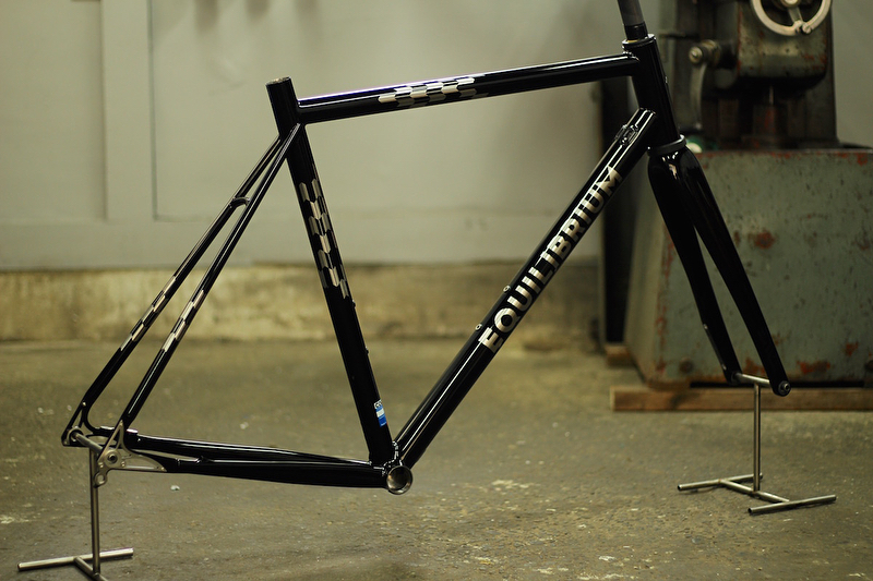 Custom Works - Columbus XCr Stainless Frame : Equilibrium Custom Works