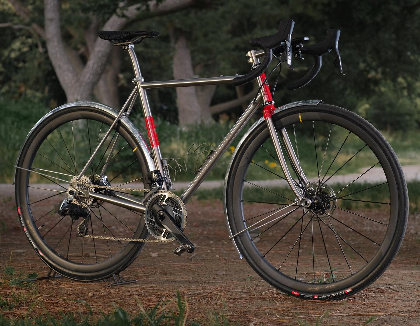 Custom Works - Titanium Light Touring / Endurance for Mr. A : Equilibrium Custom Works