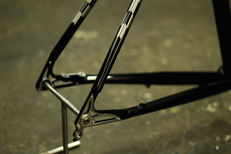 Custom Works - Columbus XCr Stainless Frame : Equilibrium Custom Works