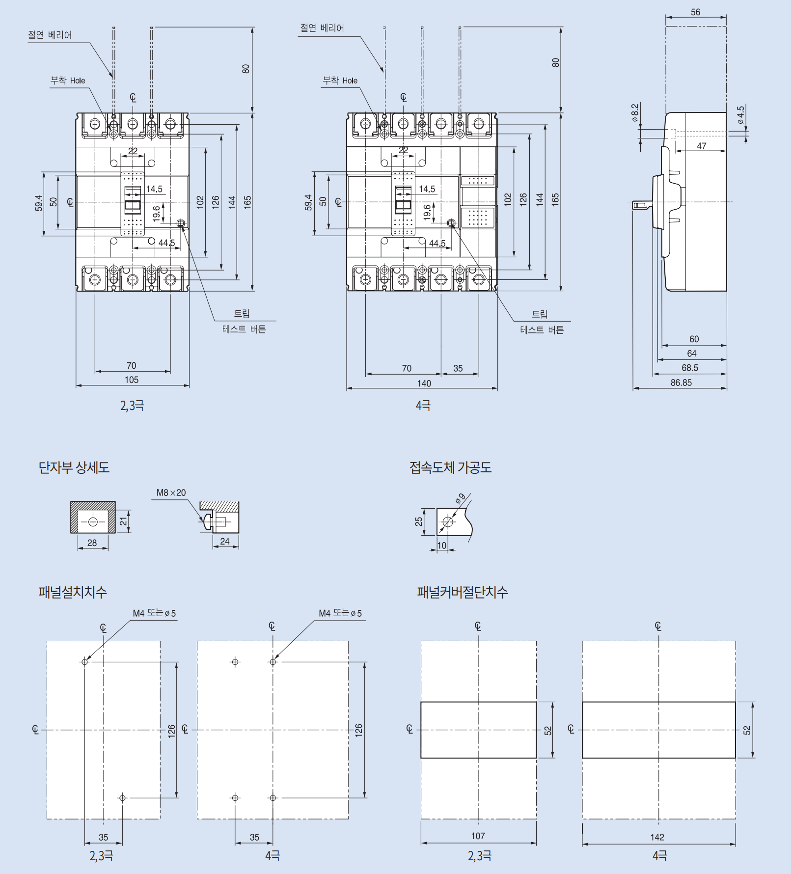 ABS203c, LS산전 산업용 배선용차단기 : 투에스케이