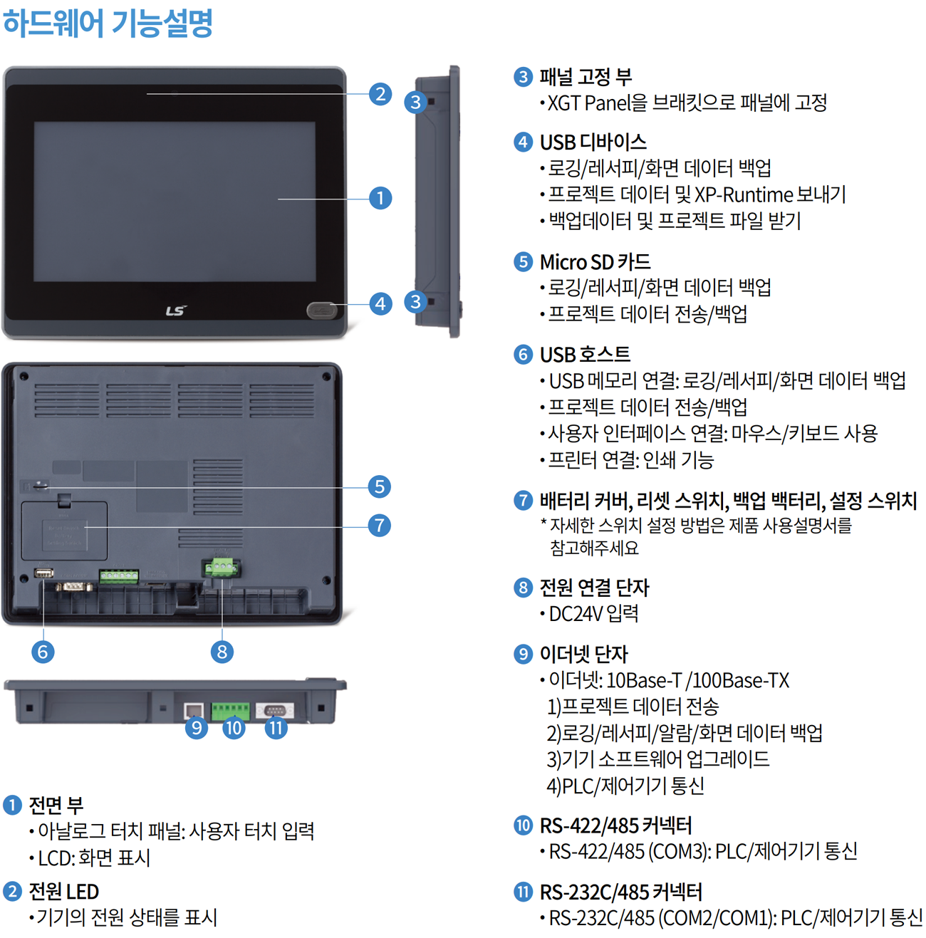 eXP2-0702D, eXP2 0702D, 7인치, 7", 7INCH, XP40-TTE, XP40 TTE, eXP40-TTE, eXP40 TTE, LS HMI, LS 터치 ...
