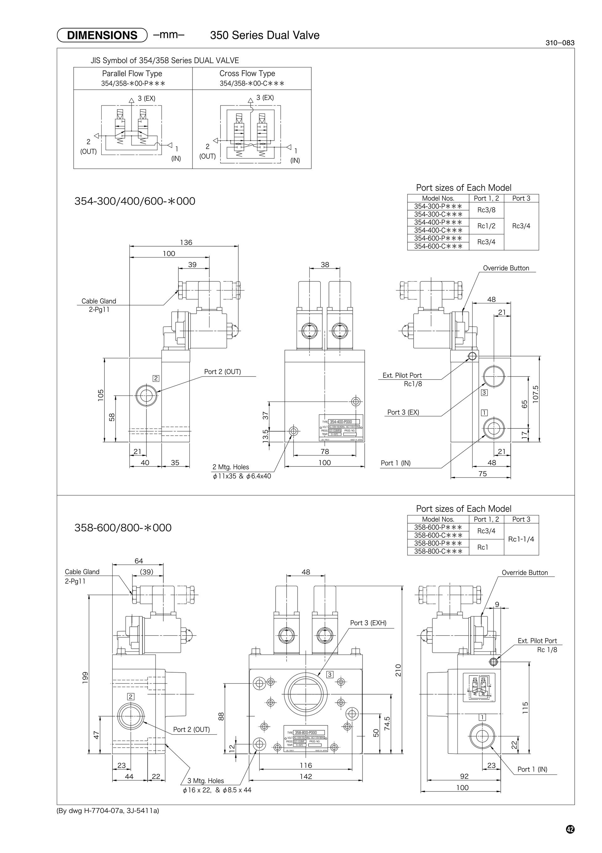 MVS3500 MVS-3503 MVS-3504 MVS-3506 MVS-3510 MVS-3512 MVS-3514 (3/2 way ...