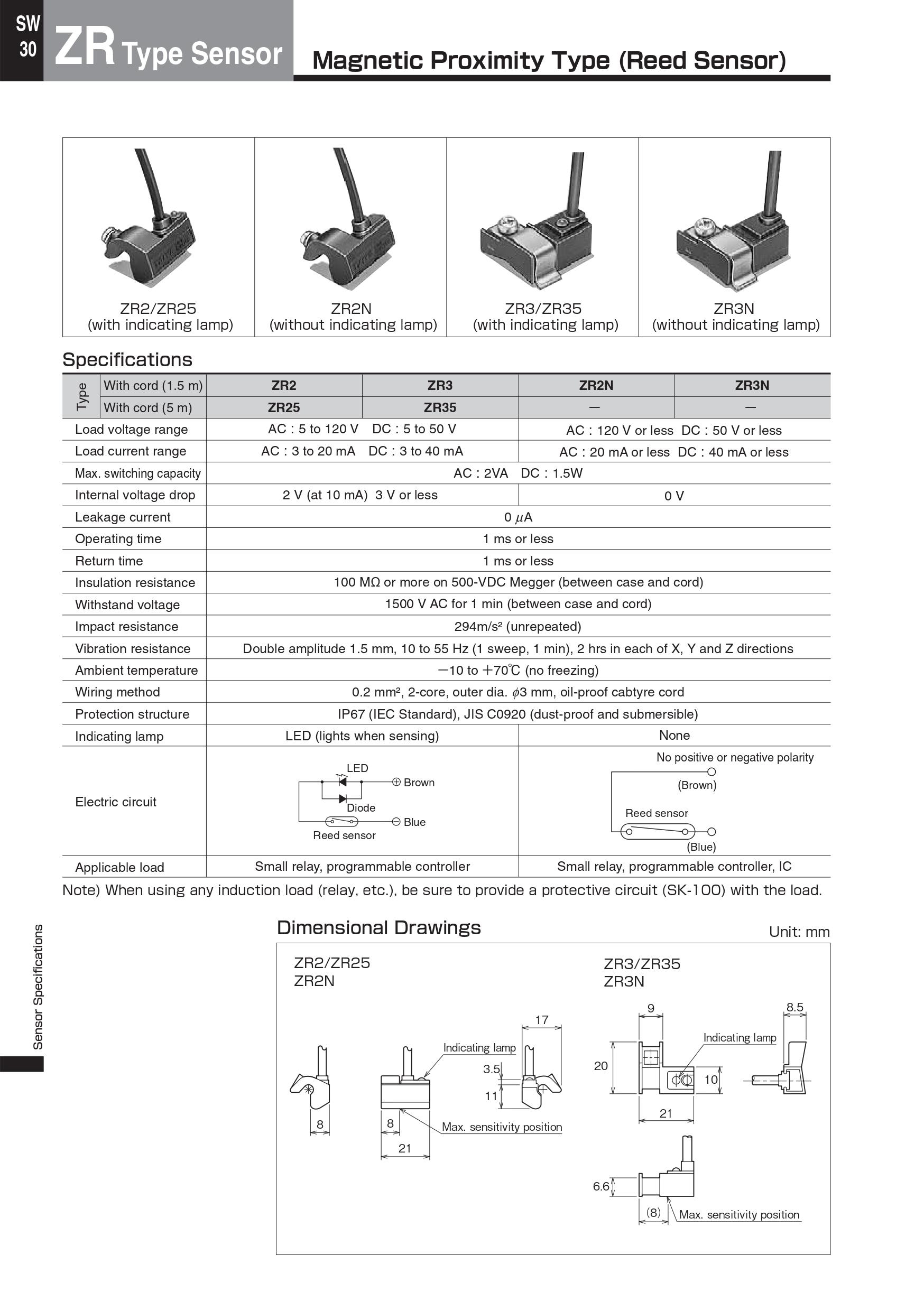 ZR2 ZR3 TAIYO Auto Sensor TAIYO Auto Switch TAIYO 오토 스위치 근접 센서 자동 스위치 ...