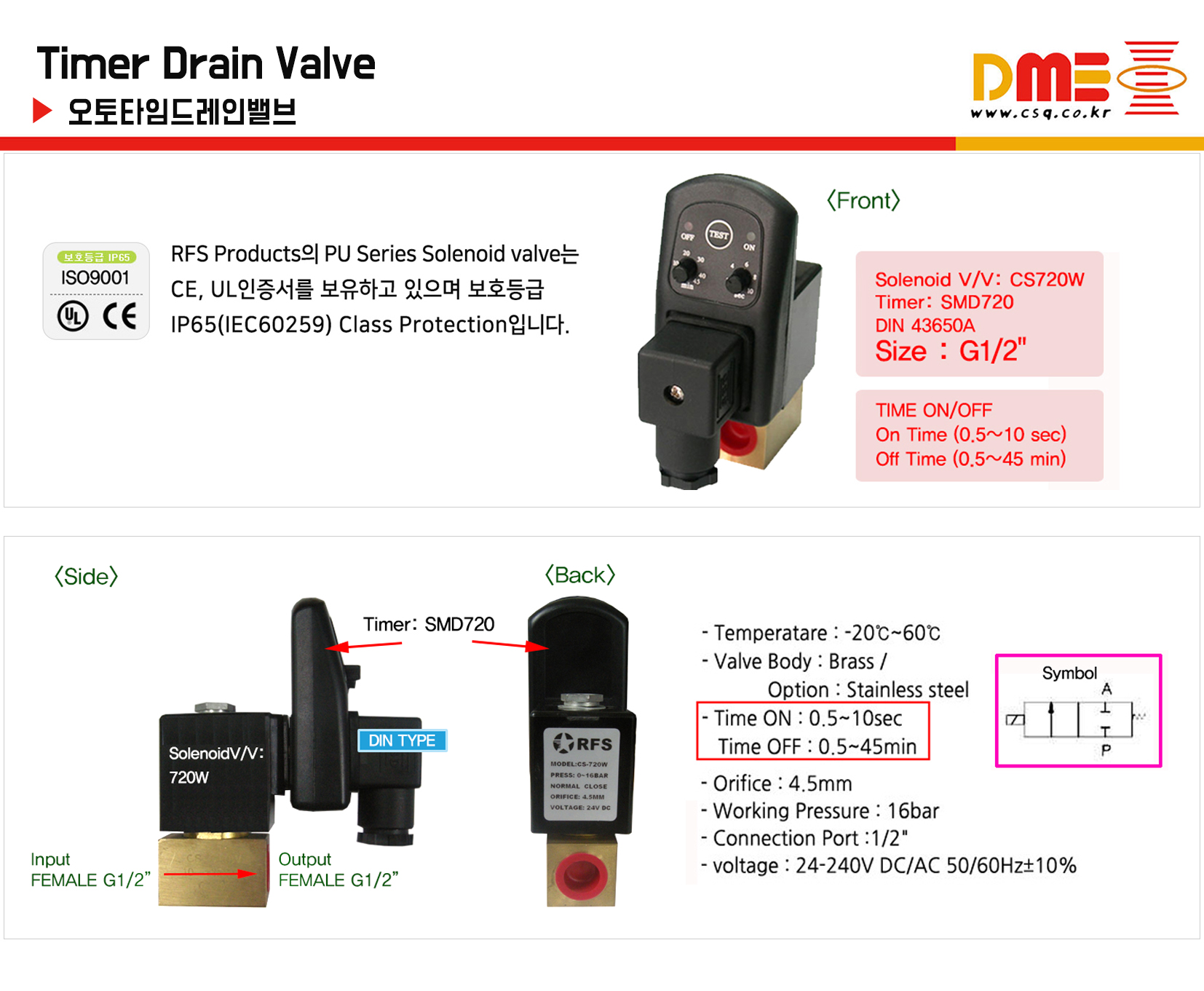 CS720W-08-SMD CS720W-15-SMD (CS720W08-SMD) (CS720W15-SMD) (2/2way,NC ...