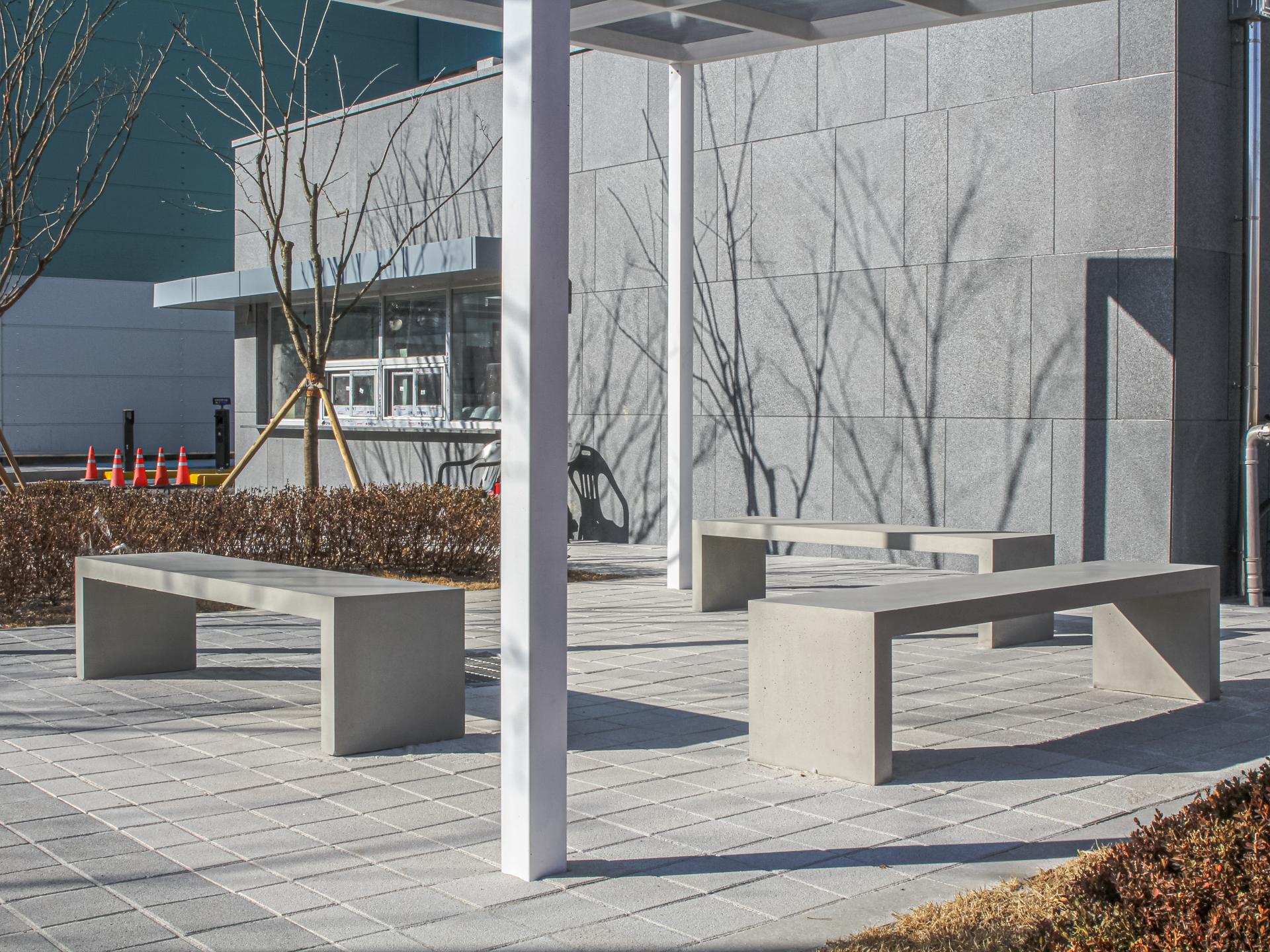 Industrial warehouse_Incheon_2 : UHPC 디자인 콘크리트 디크리트