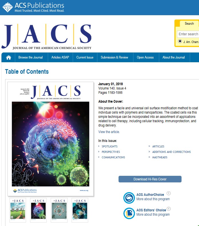 ACS_JACS : Publishing News