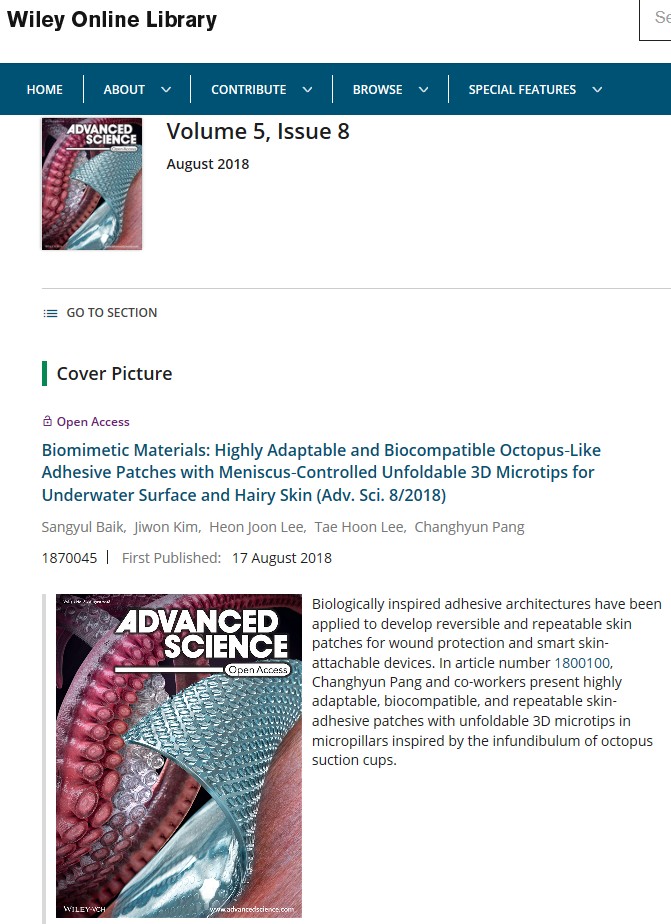 Wiley_ADVANCED SCIENCE : Publishing News