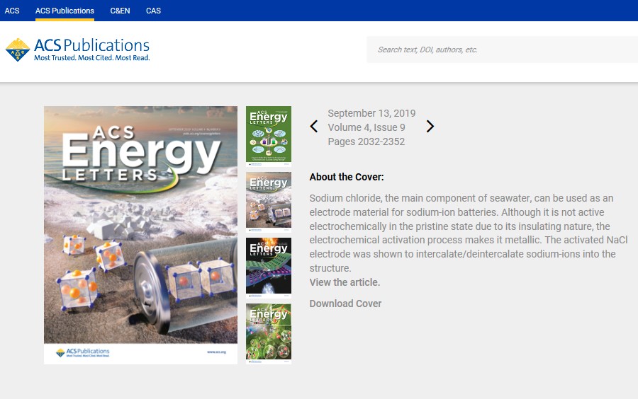 ACS_Energy Letters : Publishing News