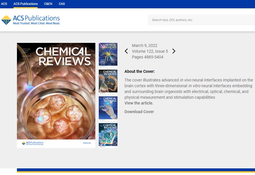 ACS_CHEMICAL REVIEWS : Publishing News