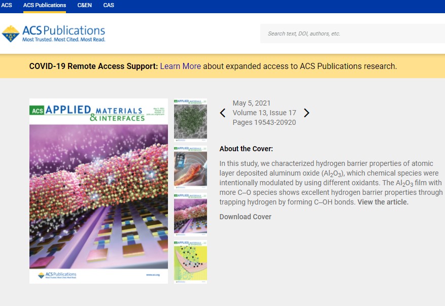 ACS_Applied Materials & Interfaces : Publishing News