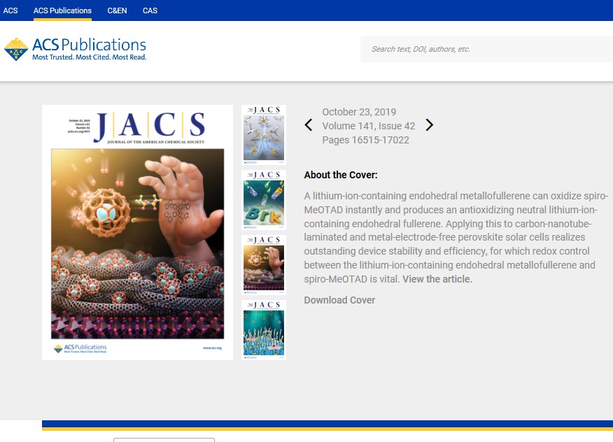 ACS_JACS : Publishing News